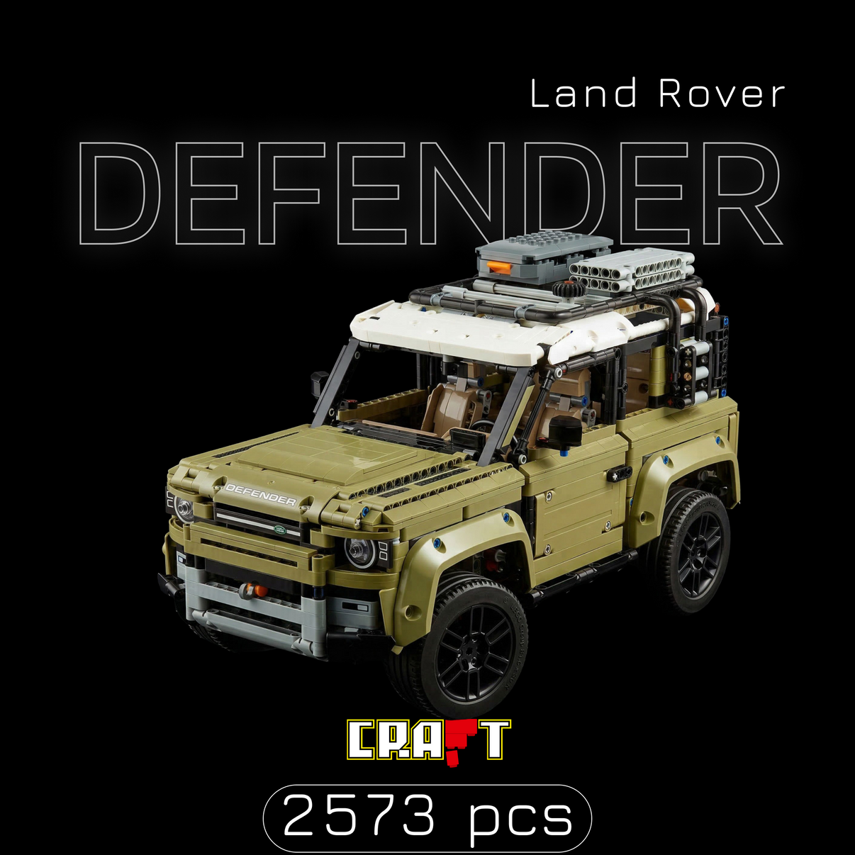 Land Rover Defender (2573 peças) – Brics Craft